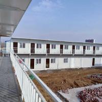 China Waterproof Shockproof Mobile Container House Worker Dormitory Prefab Steel Structure Building for sale