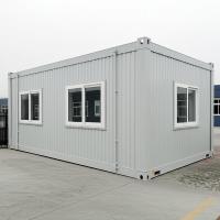 China SGS Flat Pack Shipping Container  Shockproof Emergency Accommodation Prefab Shipping Container Homes for sale