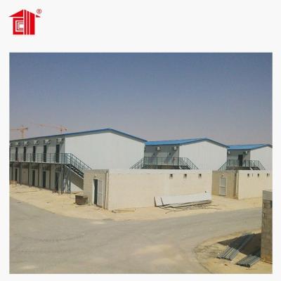 China 5.56m 6.23m T Model Prefab House C Section  Prefab Steel Homes for sale