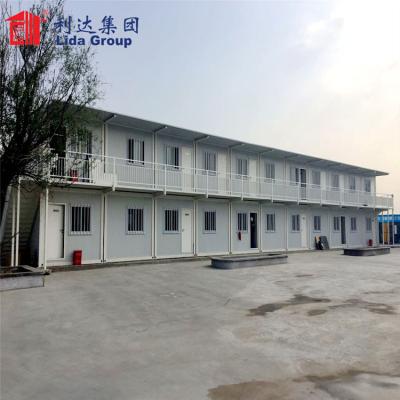 China Portable Steel Modular Homes Easy Transport Fire Resistant  Outdoor Camp Shelter for sale
