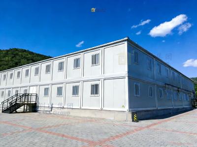 China ISO CE Folding Container House 2580mm Meeting Rooms Expandable Prefab Homes for sale