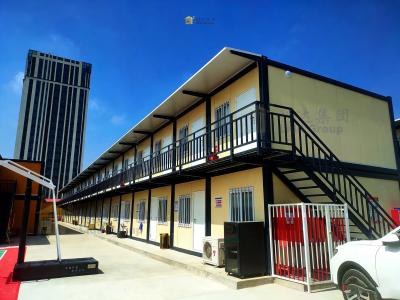 China Folding Mobile Prefab Container House 5980mm Prefab Storage Container Homes 20ft 40ft for sale