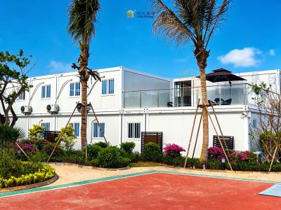 China 5800 X 5980 X 2580mm Prefab Container House 4000kg Waterproof Modular Container House for sale