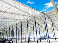 China Earthquake Resistant Light Steel Structure Building with Q345 Material and 75mm Sandwich Panel for sale