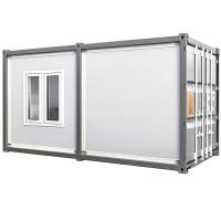 China ISO CE Folding Container House 2580mm Meeting Rooms Expandable Prefab Homes for sale
