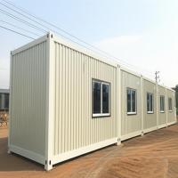 China Heat Insulated Container House Construction Mining Camp Container Homes Modular 0.8KN/M2 for sale