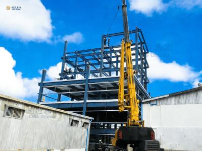 China Earthquake Resistant Waterproof Heat Insulated Light Steel Structure Building for Industrial Use for sale