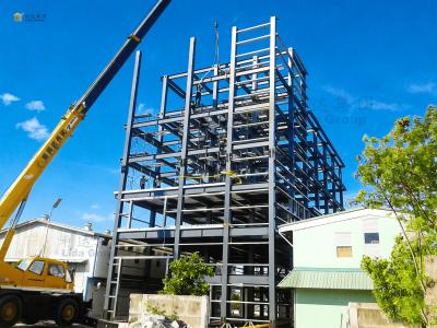 China Estrutura Metálica Steel Structure Building Solução Durável Montagem Rápida for sale