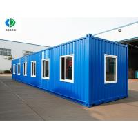 China Flat pack container house is a rugged modular house and office container for mining constructions for sale