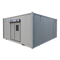 China Lightweight Folding Container House Camp  Shelter Steel Structure Earthquake Resistant for sale