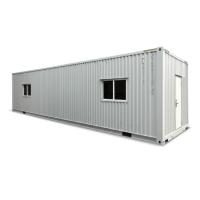 China Dustproof Flat Pack Container House Customizable Site Office Flat Pack 5980mm for sale