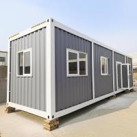 China ISO9001 Expandable Container House 0.5KN/M2 18mm Flooring Container House Building for sale