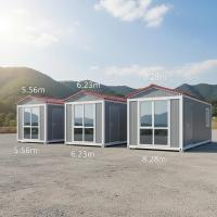 China 5.56m 6.23m 8.28m Prefabricated K House Portable Home Container Sound Insulated for sale