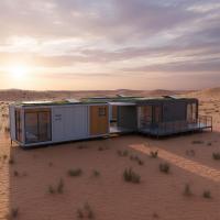 China 20ft 40Ft Prefab Camp Houses 19.44m  22.68m Prefabricated Modular Homes for sale