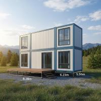 China 5.56m 6.23m 8.28m Prefabricated K House Portable Home Container Sound Insulated for sale