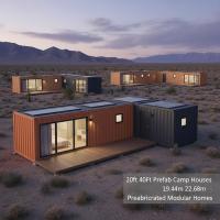 China 20ft 40Ft Prefab Camp Houses 19.44m  22.68m Prefabricated Modular Homes for sale