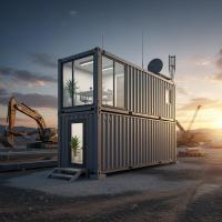 China Office Mobile Container House Anti Rust Remote Operation Construction Container House for sale