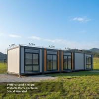 China 5.56m 6.23m 8.28m Prefabricated K House Portable Home Container Sound Insulated for sale
