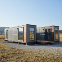 China 20ft 40Ft Prefab Camp Houses 19.44m  22.68m Prefabricated Modular Homes for sale