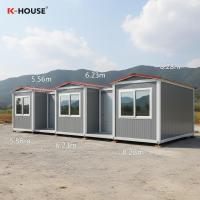 China 5.56m 6.23m 8.28m Prefabricated K House Portable Home Container Sound Insulated for sale