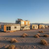 China 20ft 40Ft Prefab Camp Houses 19.44m  22.68m Prefabricated Modular Homes for sale
