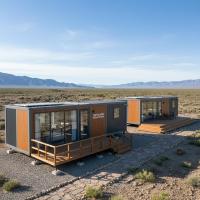 China 20ft 40Ft Prefab Camp Houses 19.44m  22.68m Prefabricated Modular Homes for sale