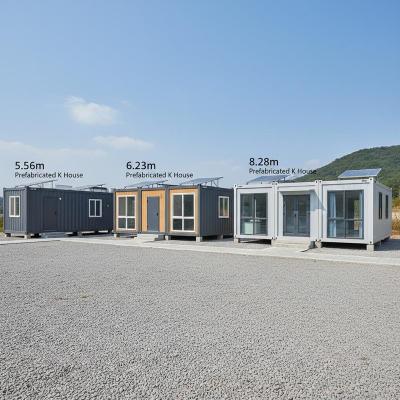 China Custom Modular Prefabricated House Free 3D Design Rendering Light Steel Frame Bespoke Layout Prefab Family Home for sale