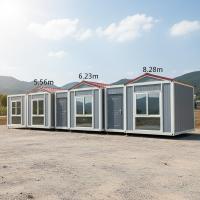 China 5.56m 6.23m 8.28m Prefabricated K House Portable Home Container Sound Insulated for sale