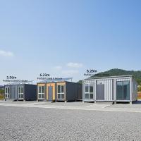 China 5.56m 6.23m 8.28m Prefabricated K House Portable Home Container Sound Insulated for sale