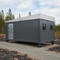 China Flat pack container house is a rugged modular house and office container for mining constructions for sale