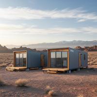 China 20ft 40Ft Prefab Camp Houses 19.44m  22.68m Prefabricated Modular Homes for sale