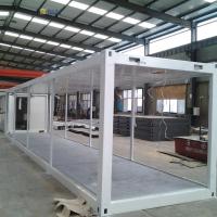 China Earthquake Resistant Soundproof 5800mm Folding Container House for Fast Installation Office Use for sale