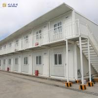 China Earthquake Resistant Soundproof Heat Insulated Folding Container House Modular Building Solution for sale