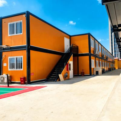 China Earthquake Resistant Soundproof Waterproof Flat Pack Container House for Mining and Office Applications for sale