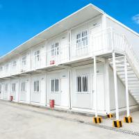 China Low Cost Portable Container House Solution For South America Workforce Accommodation for sale