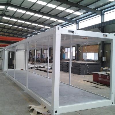 China Zero Formaldehyde Anti UV Weather Proof Earthquake Resistant Folding Container House for Road Construction Staff for sale