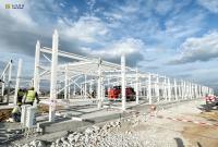 China Fast Installation Light Steel Structure Building with Durable Frame and Earthquake Resistant Steel Frame Construction for sale