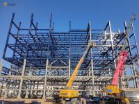 China Steel Structure Warehouse High Strength Frame Fast Installation Solution for sale