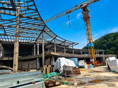 China Weather Resistant Heavy Steel Structure Workshop with Long Service Life and Earthquake Resistance for sale