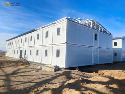 China Weather Resistant Mobile Container House with Expandable Layouts for Mining Camps and Modular Container Home Use for sale