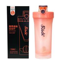 China 700ml PC PP Sports Plastic Water Bottles With Stirring Ball for sale