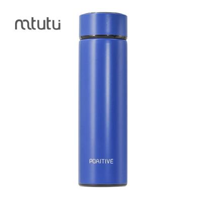 China Digital Touch PP Lid SS Vacuum Insulated Water Bottle for sale