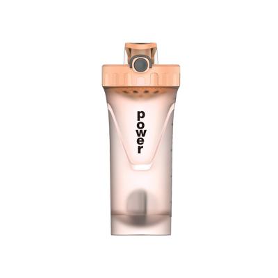 China 0.65L Pop Lid Plastic Shaker Bottle For Outdoor Activities for sale