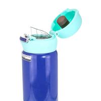China Resusable Silica Gel Sealing Ring Vacuum Insulated Water Bottle for sale