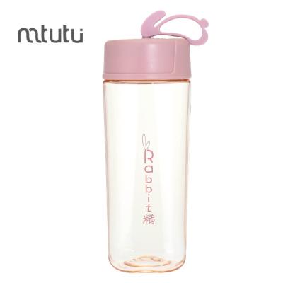 China Silicon Sealing Ring 400ml Pink Sports Bottle for sale