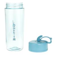 China 0.4L Square Bottom Silica Gel Rope Reusable Drink Bottle for sale