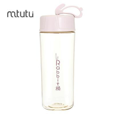 China Mtutu Food Grade 400ml Plastic Reusable Water Bottles for sale