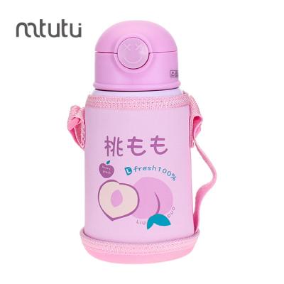 China Pink 400ml 272g Vacuum Insulated Water Bottle for sale