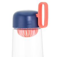 China Adults Tea Filter 500ml Sports Plastic Water Bottles for sale