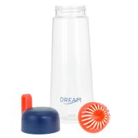 China Adults Tea Filter 500ml Sports Plastic Water Bottles for sale